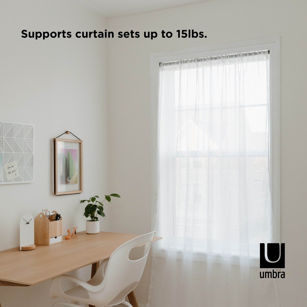 Jeklena raztegljiva karnisa 91 - 137 cm Chroma - Umbra | Bonami