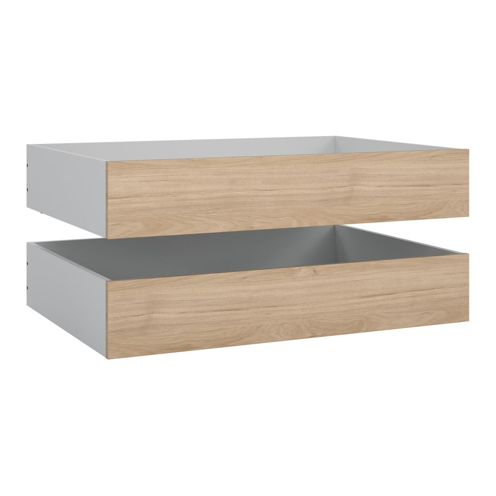 Predali za pod posteljo v kompletu 2 ks 90x190/140x190 cm Naia – Tvilum ...